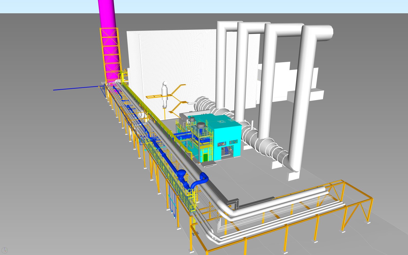 Steam turbine installation - Ram Power
