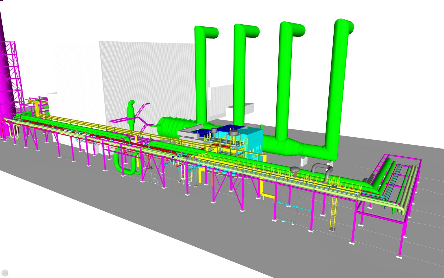 Steam turbine installation - Ram Power