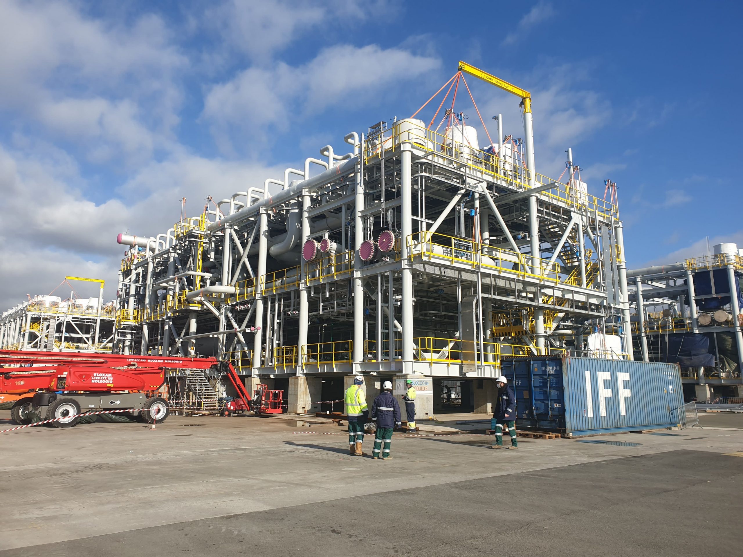 LNG Liquefaction mega-modules - Ram Power