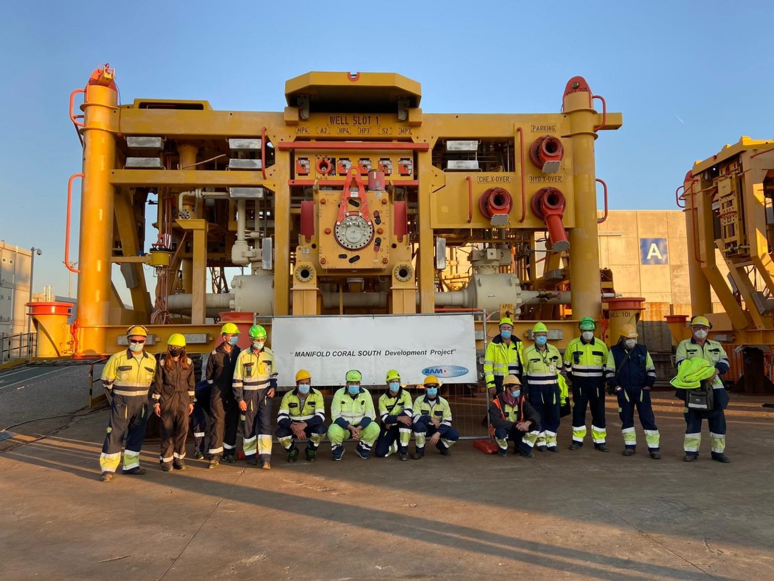 Subsea gas manifold fabrication - Ram Power